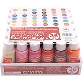 Amazon.com: 12 Assorted Matte Acrylic Paint Value Set by Craft Smart ...