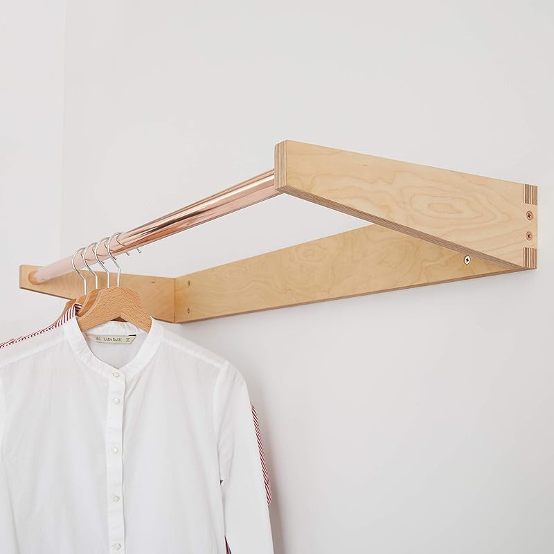 Wall Mountable Clothes Hanger, Handmade Open Wardrobe, Choose Between ...
