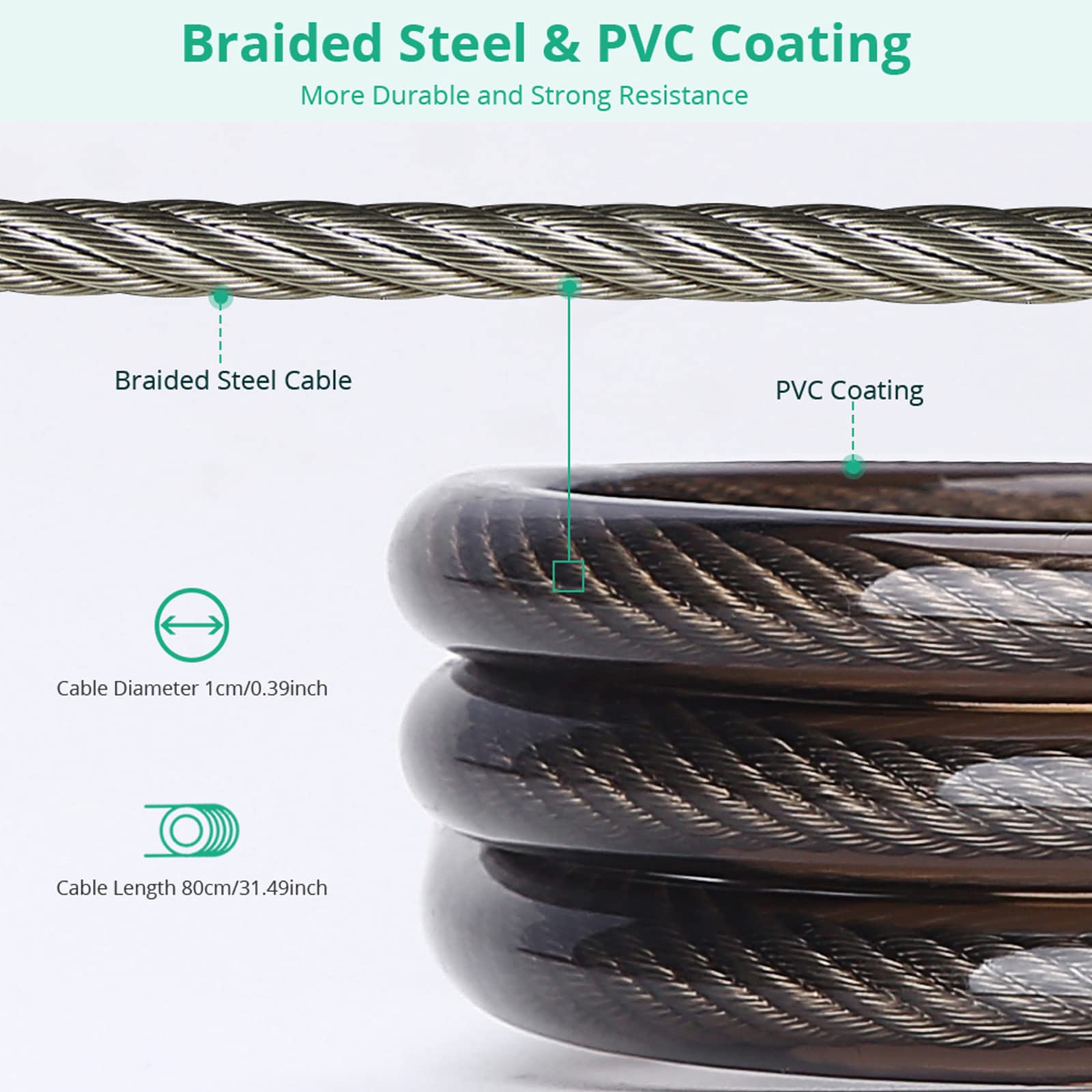 Mua WSDCAM Bike Lock Alarm with Remote Universal Security Alarm Lock ...