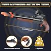 Double-barreled Toy Gun - Two Modes Realistic Soft Bullet Toy Guns ...
