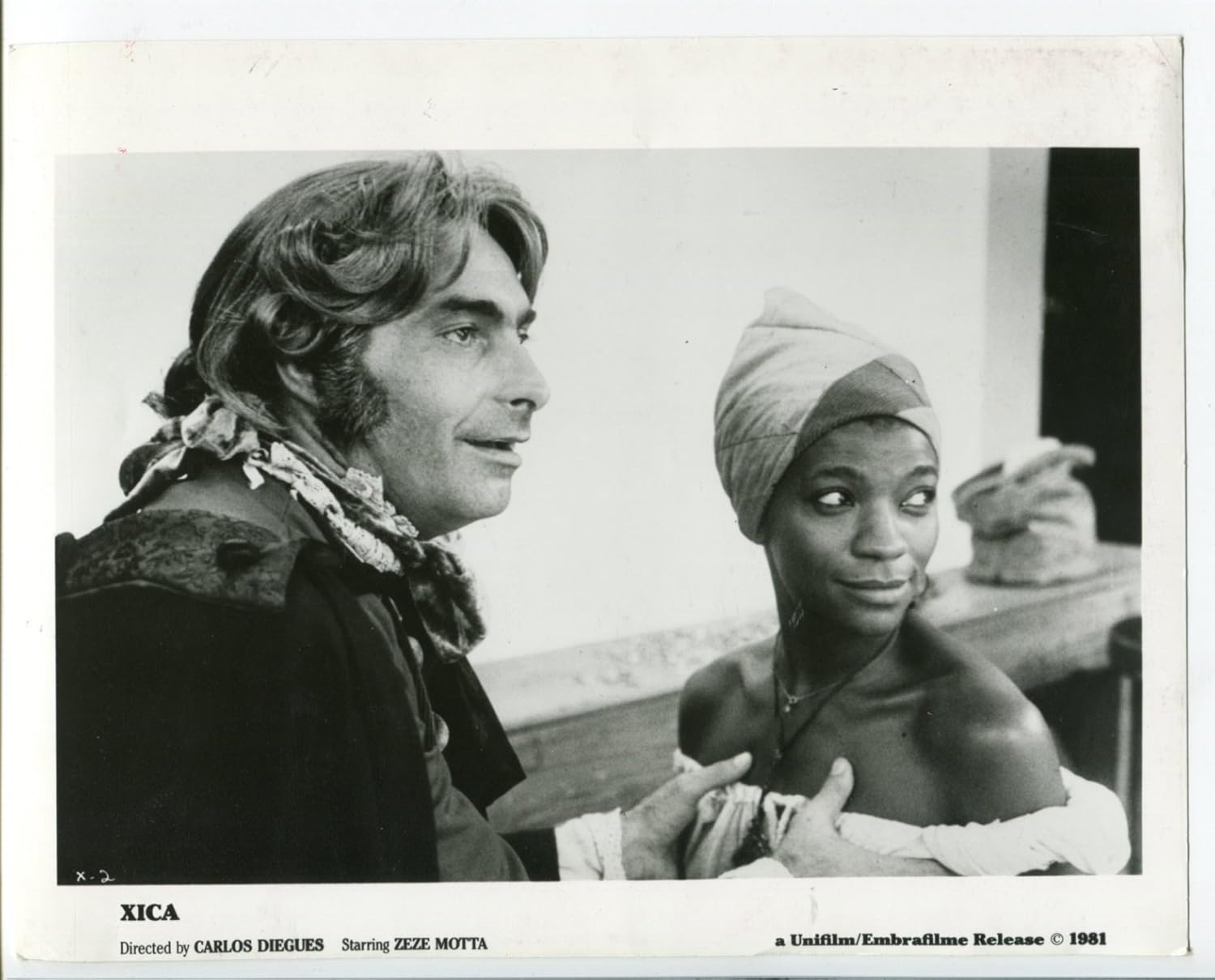 MOVIE PHOTO: Xica da Silva 8"x10" Black and White Promo Still ZezÃ ...