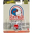 Amazon.com: Hot Wheels Premium Pop Culture Peanuts Racing Club Snoopy on Dog House 1:64 Scale ...