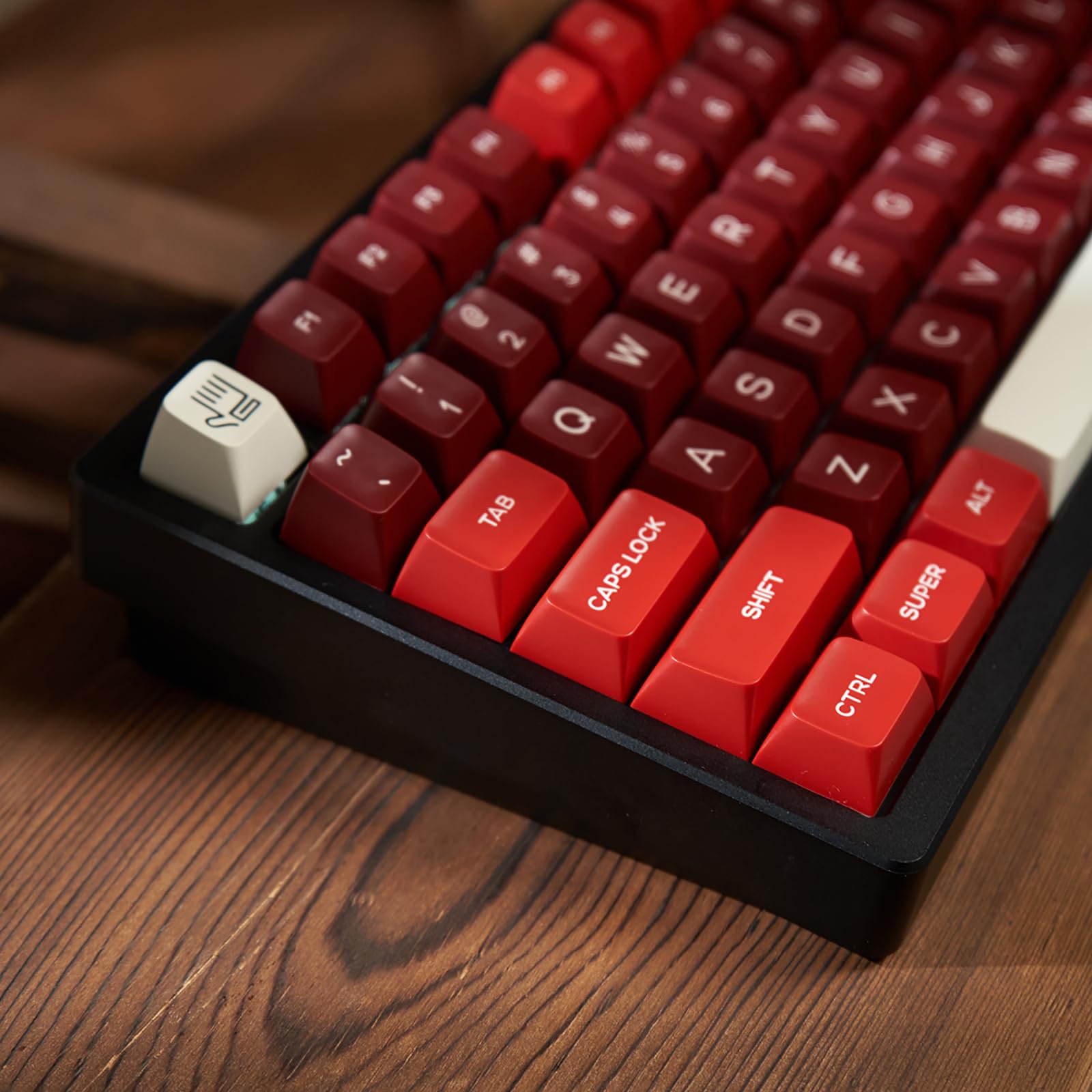 Mua Sumgsn 160 Keys SA Profile Keycaps Doubleshot Red Keycap Set with ...