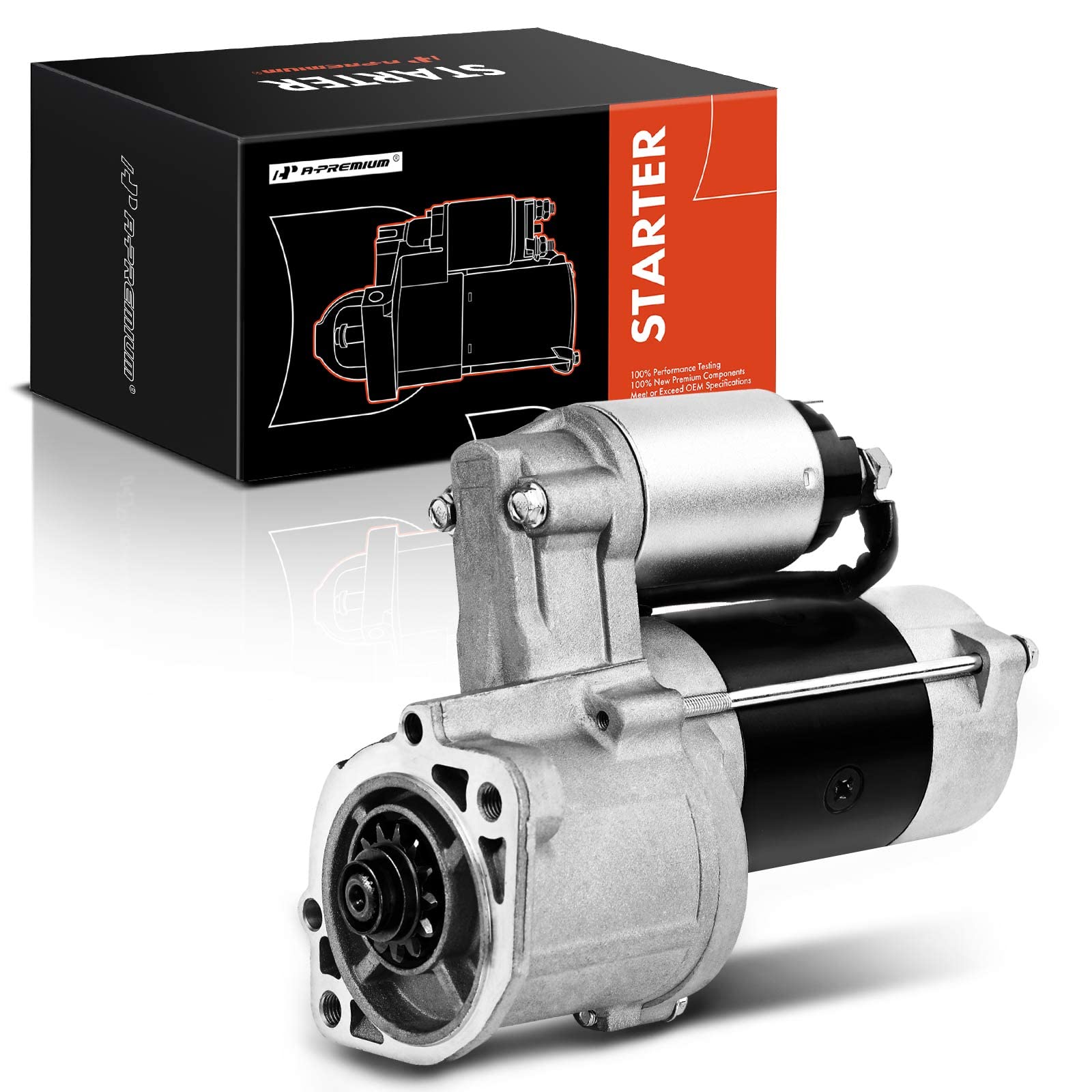 A-Premium Starter Motor Compatible with Dodge Power Ram 50, Ram 50 1983 ...