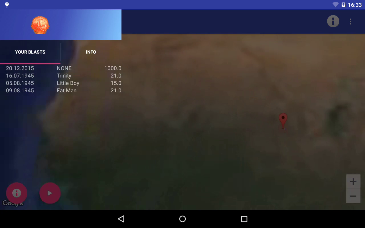 NukeMap - App on Amazon Appstore