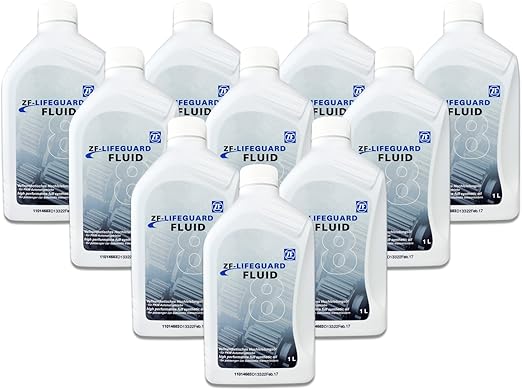 ZF Lifeguard 8 Automatic Transmission Fluid - 10 x 1 Litres (10L ...