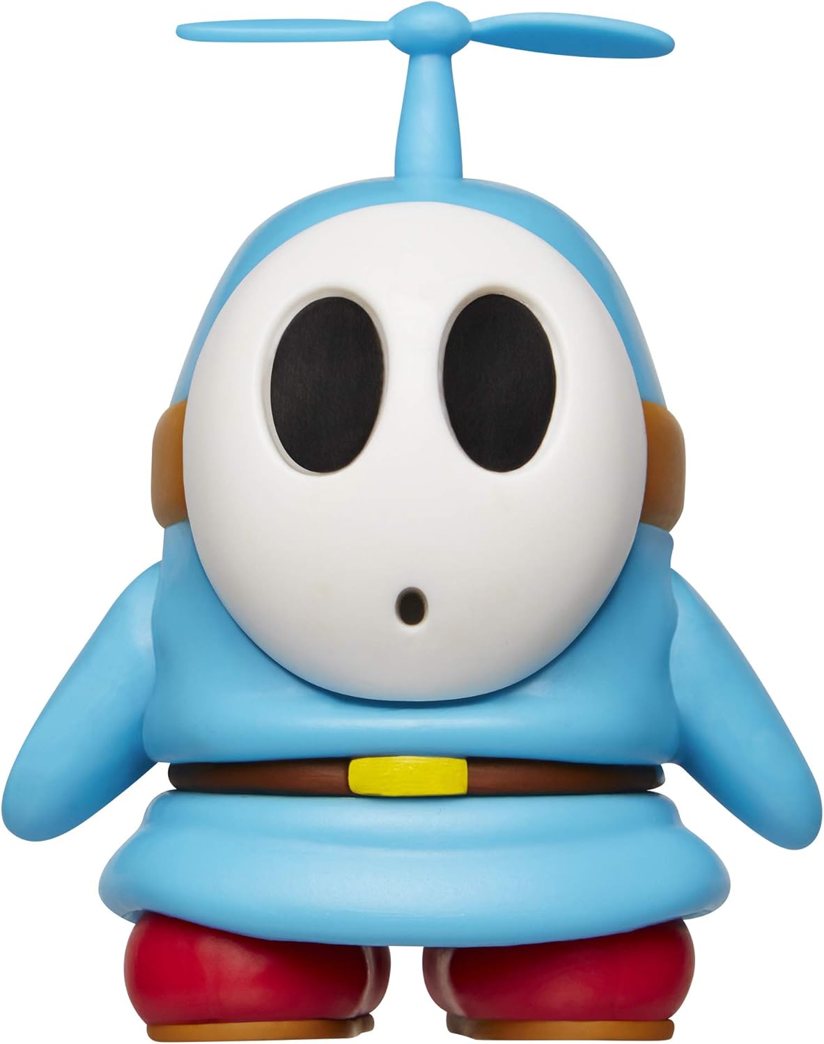 Nintendo Super Mario Collectible Blue Shy Guy 4" Poseable Articulated ...