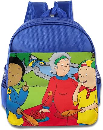 Caillou Family Kids School Backpack RoyalBlue : Amazon.ca: Clothing ...