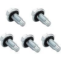Amazon.com: GROBARPART 5 PCS M12x1.75 Oil Drain Plug - Compatible with ...