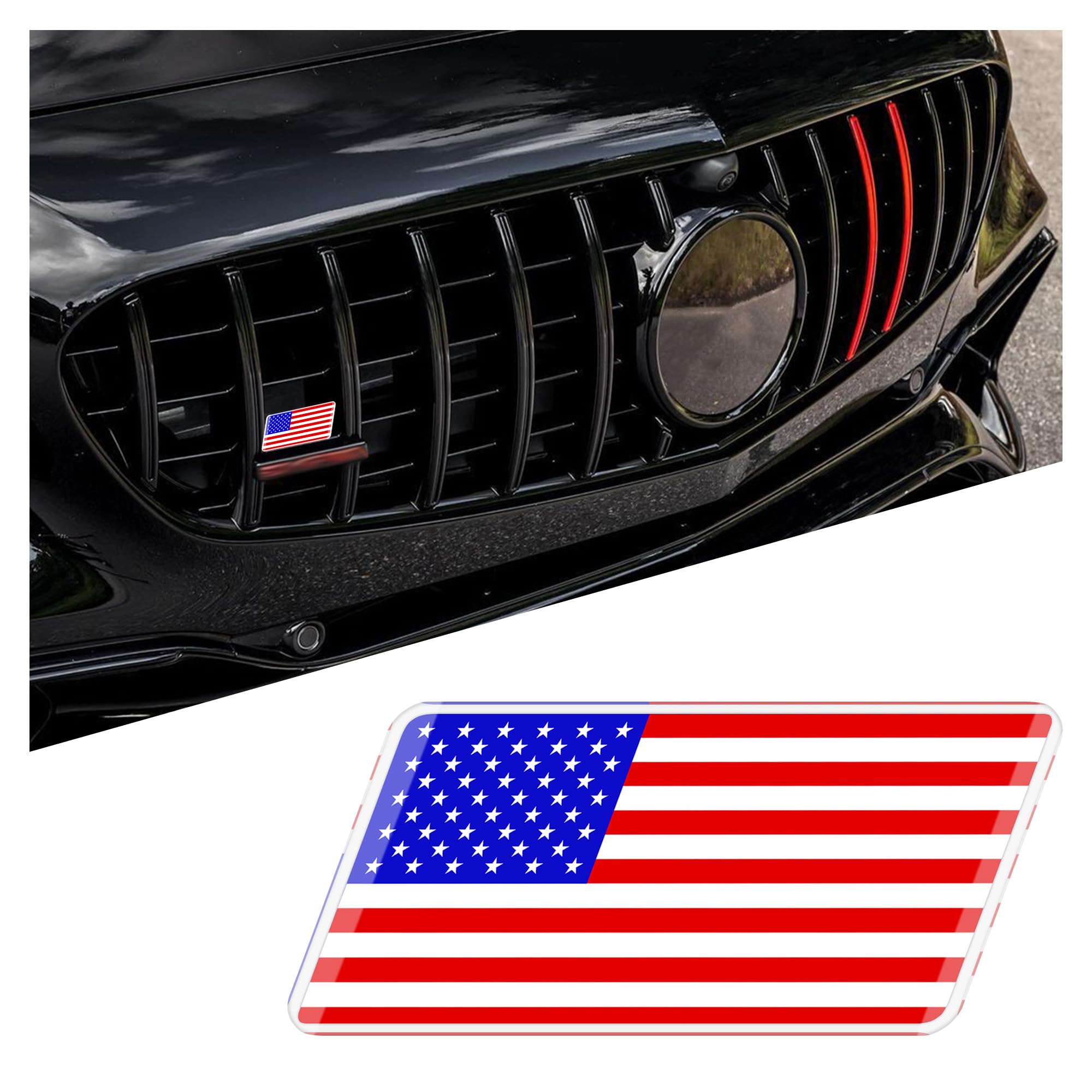 Mua 3D Car Emblem Stickers for Car Decor,Unique British Flag Front ...