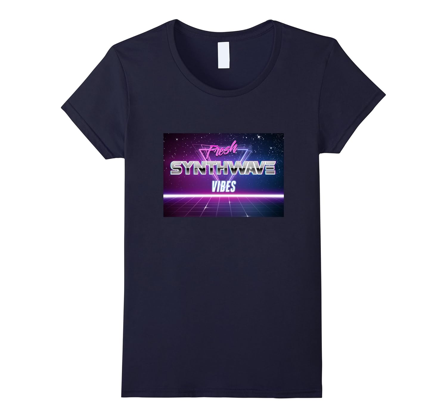 Synthwave Shirt – Fresh Synthwave Vibes 80s Aesthetic Tee-4LVS – 4loveshirt