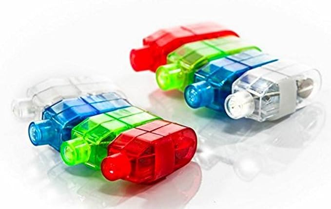 40 Pack - Super Bright Finger Flashlights - LED Finger Lamps - Rave ...
