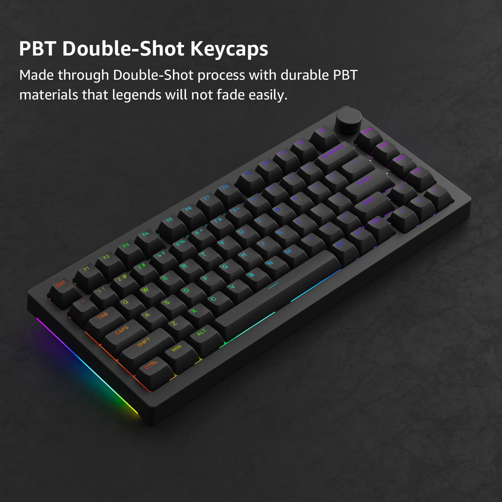 Mua Akko 5075B Plus Mechanical Keyboard 75% RGB Hot-swappable Gaming ...