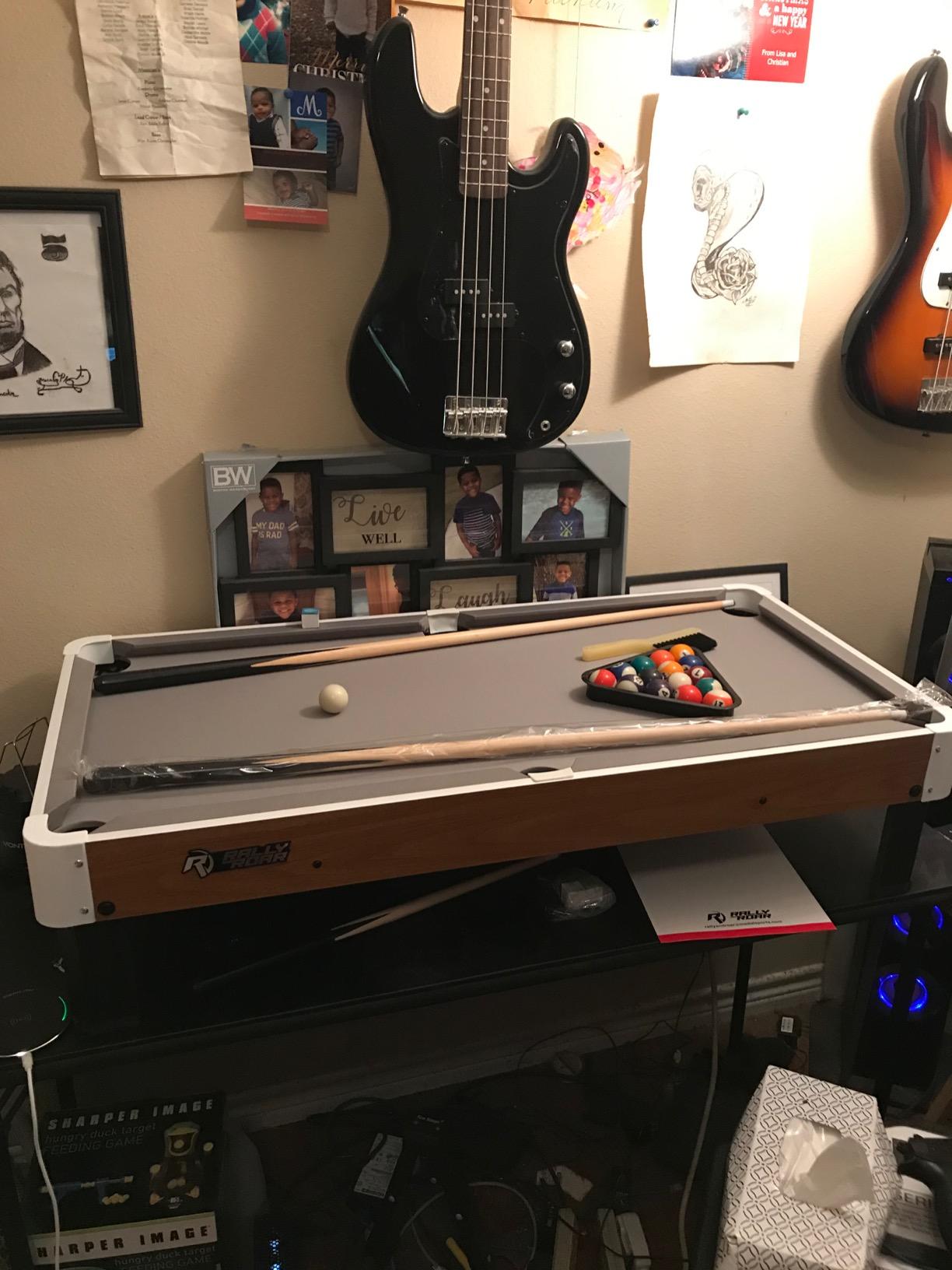 $13/mo - Finance Rally and Roar Tabletop Pool Table Set and Accessories ...
