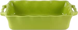 Amazon.com: Appolia Délices Collection Rectangular Baker, Lime, 2.5 ...