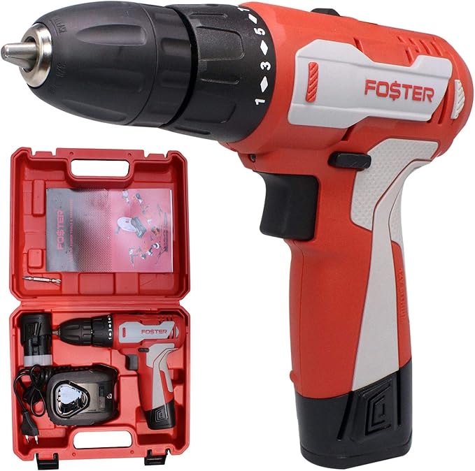 Foster FCD 12V-Li Cordless Drill Driver Machine: Amazon.in: Home ...