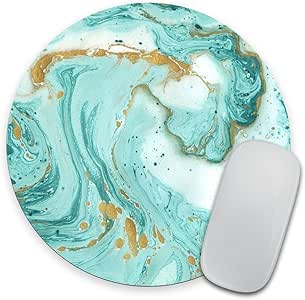 Amazon.com : Marble Mousepad, Glitter Mousepad, Desk Decor, Office ...