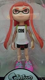 Amazon.com: World of Nintendo Inkling Girl with Blaster Action Figure ...