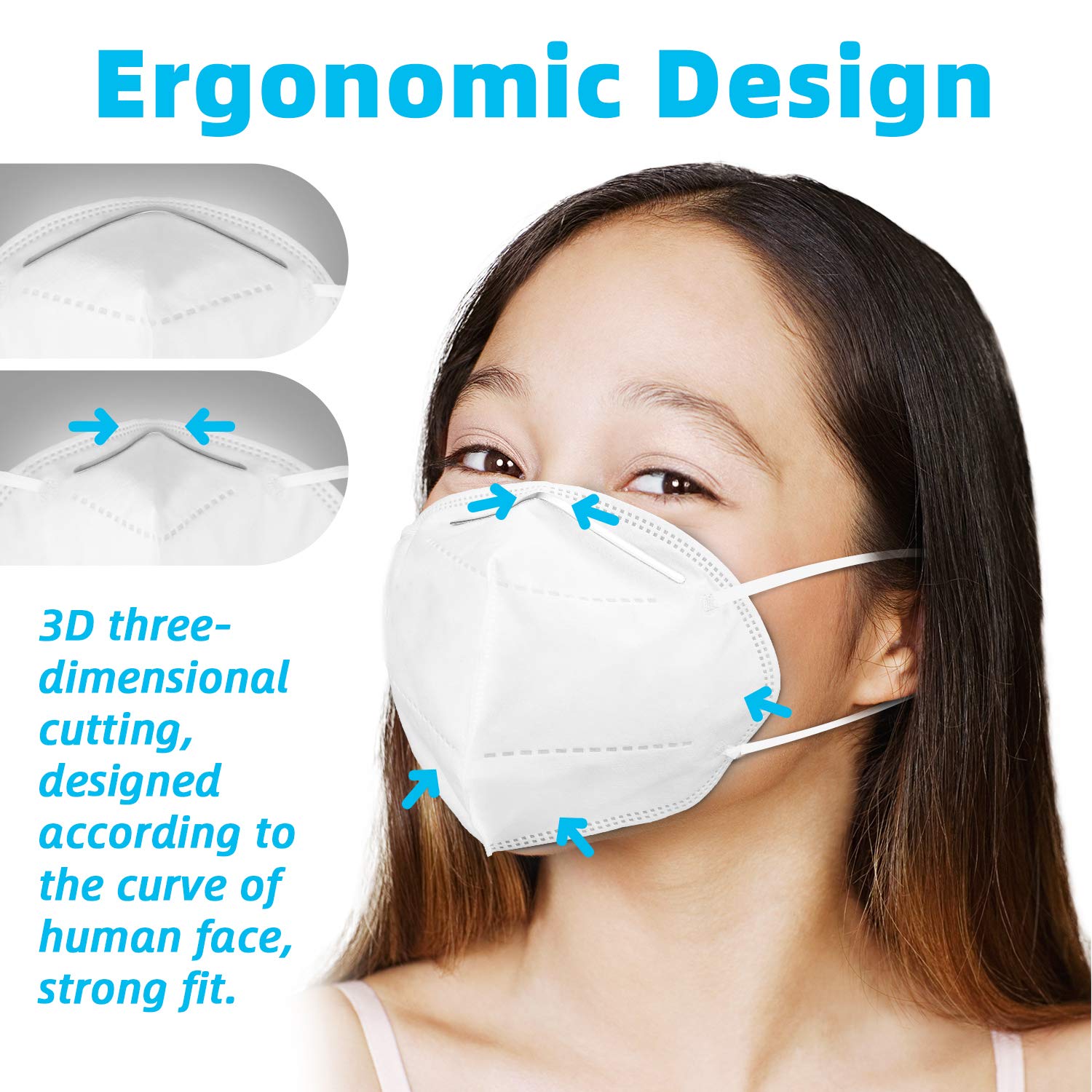 WilBee KN95 Mask Filter 95% Particulate 5 Pieces – BigaMart
