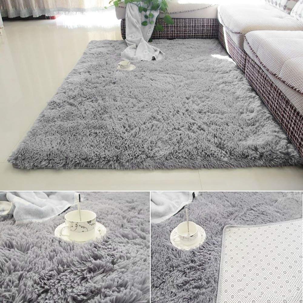 ST. BRIDGE Super Soft Indoor Modern Fluffy Area Rugs for Girls Room ...
