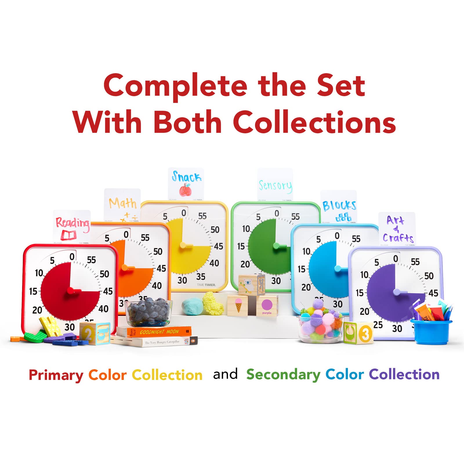 Mua Time Timer 8 Inch Learning Center Classroom Set — 60 Minute Visual ...