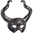 Amazon.com: Rubies Adult Mythical Creatures Faun Mask for Themed ...