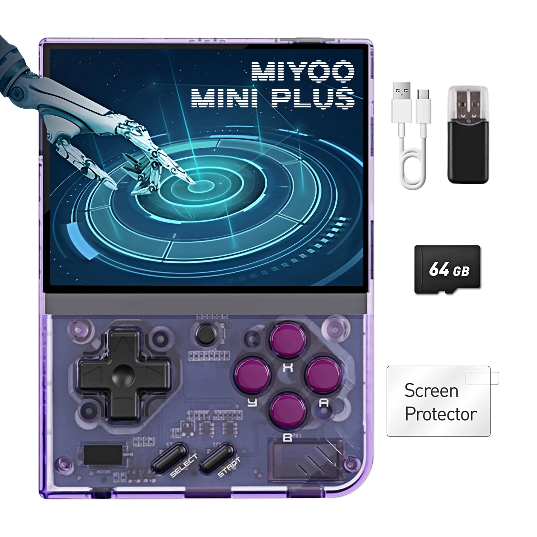 Mua Miyoo Mini Plus Retro Handheld Game Console,Retro Game Emulator ...
