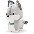 Amazon.com: Bellzi Wolf Stuffed Animal - Soft Cute Gray Wolf Plush Toy ...
