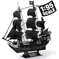 Amazon.com: CubicFun 3D Puzzles Large Pirate Ship 26.6" Difficult ...