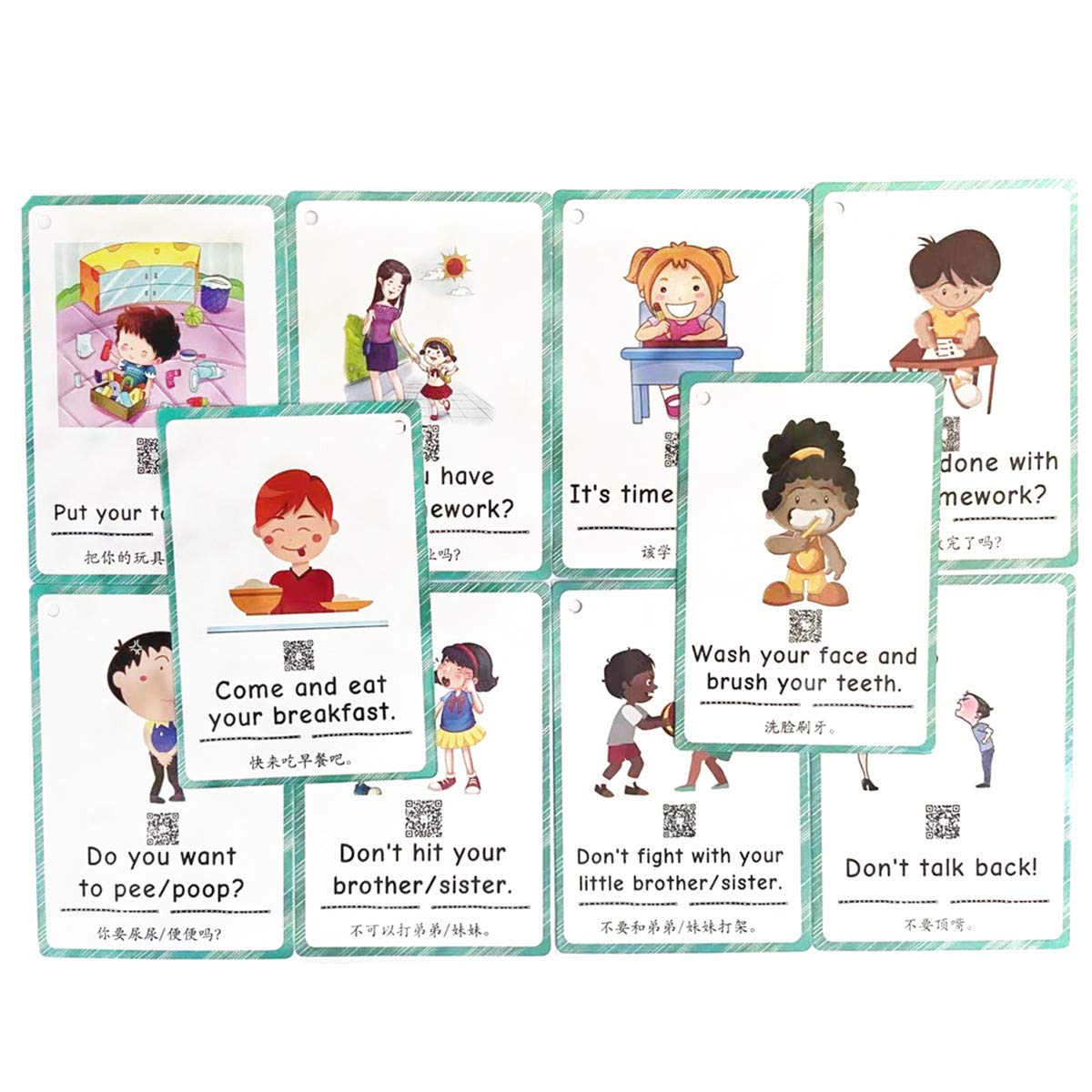 Games For Kids 6-8 100 Parent-Child Daily Conversation Starters Cards ...