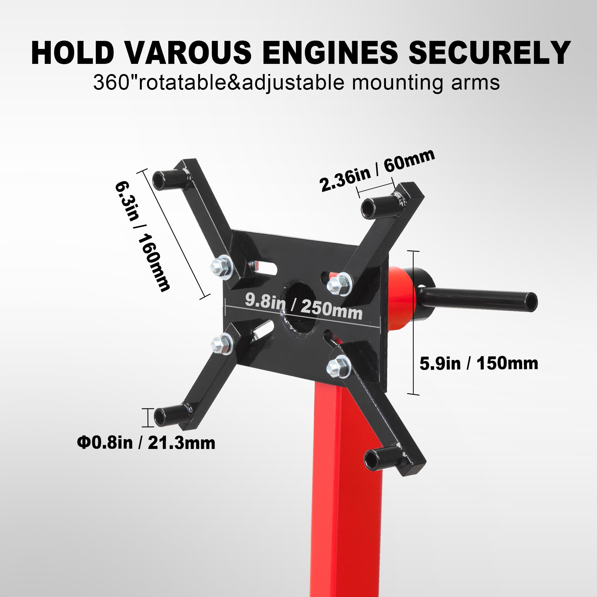 Mua BIG RED T26801-2 Steel Rotating Engine Motor Stand 3/4 Ton (1,500 ...