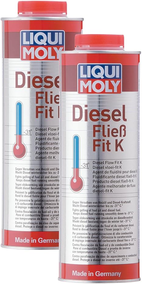 2x LIQUI MOLY 5131 Diesel Fließ-Fit K Winterfest Kraftstoffzusatz Additiv 1L: Amazon.de: Auto
