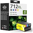 Amazon.com: 712XL 712 Ink Cartridges High Yield Replacement for 712 ...