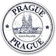 Amazon.com - Prague Czech Republic Vinyl Sticker Decal Laptop Car ...