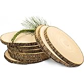 Amazon.com: BORISCA 4 PCS Wood Slices, 10-11inch Wood Slices for ...
