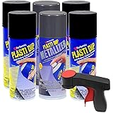 Amazon.com: Plasti Dip Rim Kit: 4 Aerosol Cans Luxury Black Sapphire, 2 ...