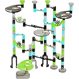 Amazon.com: Marble Genius Marble Run Starter Set - 130 Complete Pieces ...