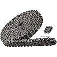 Jeremywell BL834 Leaf Chain 10 Feet for Forklift Masts,Hoisting with 1 Connecting Link: Amazon ...