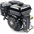 Amazon.com: 7.5HP 4-Strokes Engine Electric Start Horizontal Engine Go Kart Engine Gas Engine ...