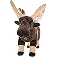 Amazon.com: Wild Republic Moose Plush, Stuffed Animal, Plush Toy, Gifts ...