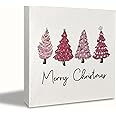 Amazon.com: Pink Christmas Sign,Pink Christmas Decorations,Christmas ...