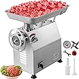 Amazon.com: Happybuy Commercial Meat Grinder 770lbs/h Electric Sausage ...