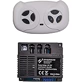 Amazon.com: RX23 12V Kids Powered Ride on car 2.4G Bluetooth Remote ...