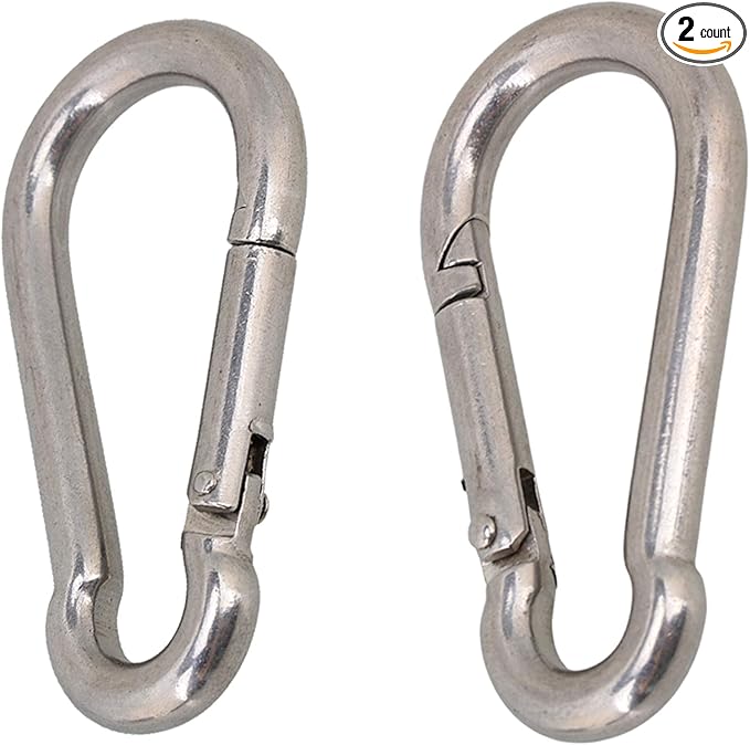 Carabiners 650kg ~ MEGA STRONG for Sporting Activities and Heavy Duty ...