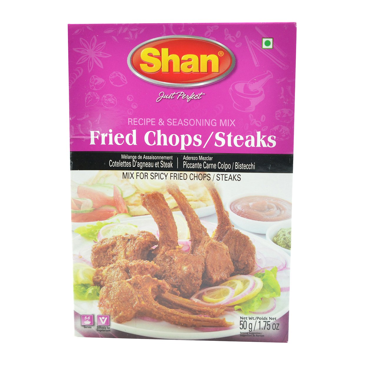 Buy Shan Spice Mix for Fried Chops/Steak, 1.75 Ounce Online at ...