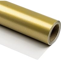 Amazon.com: WRAPAHOLIC Wrapping Paper Roll - Sparkle Gold for Birthday ...
