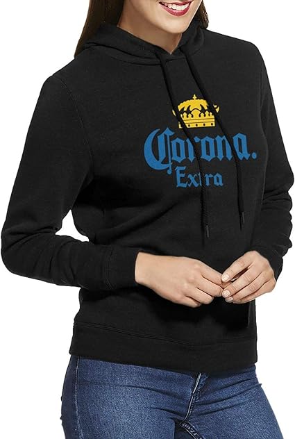Amazon.com: Corona Beer Long Sleeve Women's Long Sleeve Sweatshirts ...