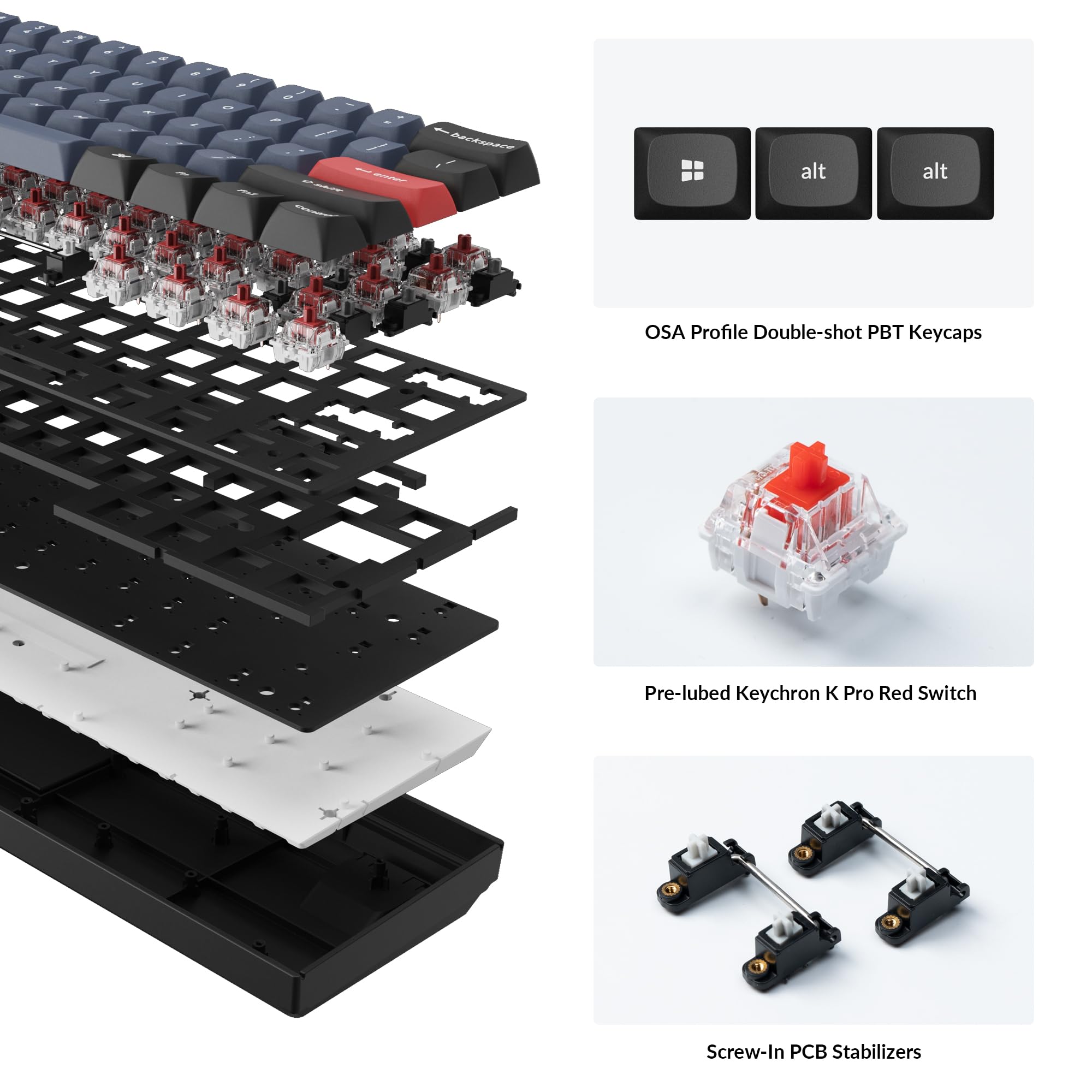 Mua Keychron K12 Pro Wireless QMK/VIA Mechanical Keyboard Custom ...