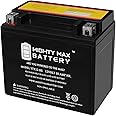 Amazon.com: Mighty Max Battery YTX12-BS -12 Volt 10 AH, 180 CCA, Rechargeable Maintenance Free ...