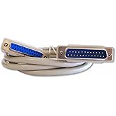 Amazon.com: Your Cable Store 25 Foot DB25 25 Pin Serial Port Cable Male ...
